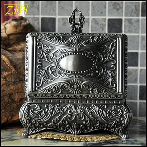 Новая Ретро Европейская Шкатулка принцессы металлическая шкатулка для драгоценностей