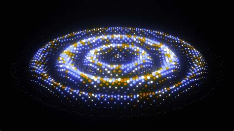 Audio Waveform Yellow Blue Speaker Subwoofer Abstract Music Waves