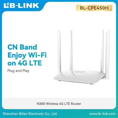 Lb Link Bl Cpe450h Oem Odm Factory Supported Loiter Networ 4 Mode In 1 4g Router Mode Lte