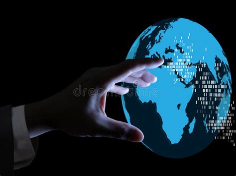 Technology And Business Analytics Hand Explores A Digital Dashboard