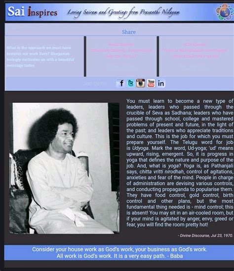p s n murthy on linkedin sai inspires from prasanthi nilayam 01 05