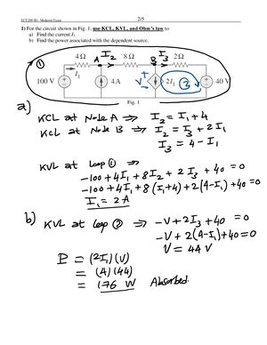ECE Midterm Group B ECE Lec B Midterm Exam Group B Professor Dr Amina