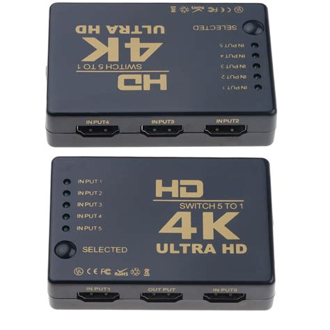 Mini Hd Switcher 4k Hd 1080p 3 5 Port Hd Switch Se Vicedeal