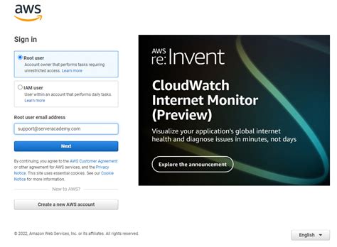 Learn How To Create An Aws Account Server Academy