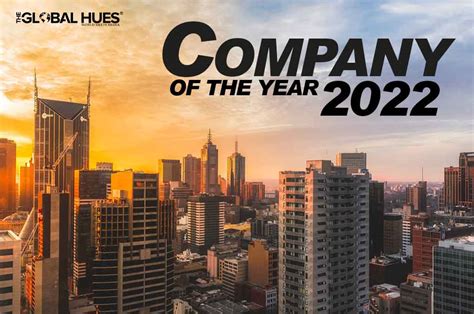 Company Of The Year 2022 The Global Hues