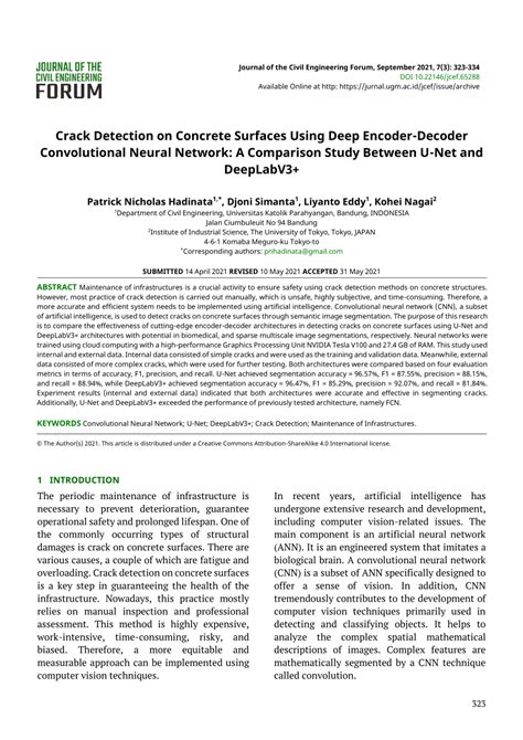 Pdf Crack Detection On Concrete Surfaces Using Deep Encoder Decoder Convolutional Neural