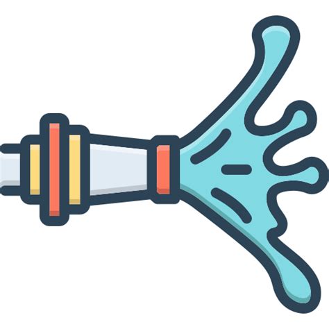 Squirt Spray Water Splash Aqua Froce Water Pressure Icon