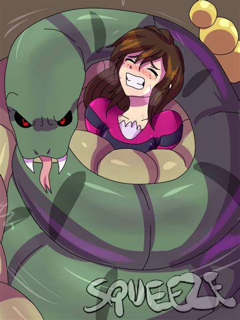 Rule 34 Girl In Pain Snake Snake Squeeze Tagme 9023874