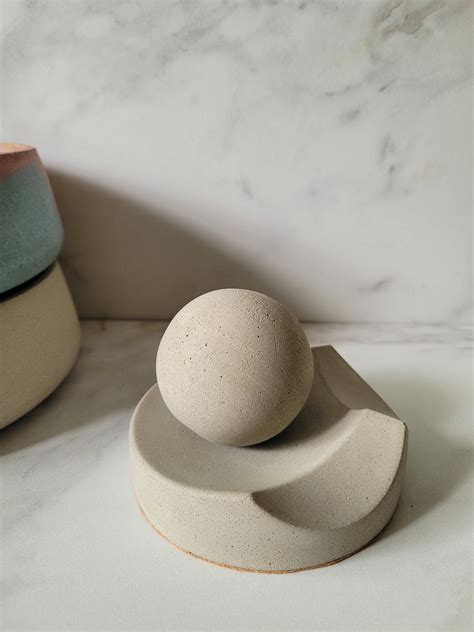 Concrete Sphere Essential Oil Diffuser Aromatherapy Home Decor Ball