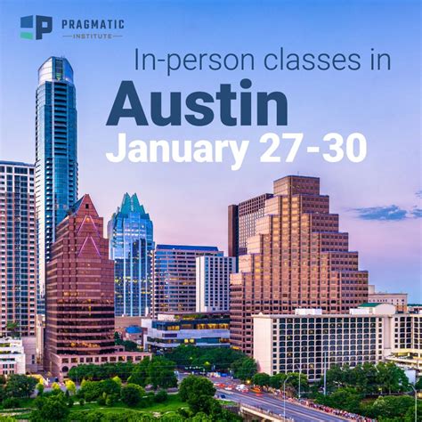 Pragmatic Institute On Linkedin Pragmatic Institute Is Headed To Austin Join Us January 27 30