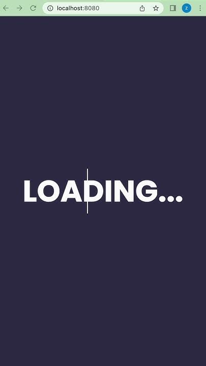 Loading Html Css Only Youtube