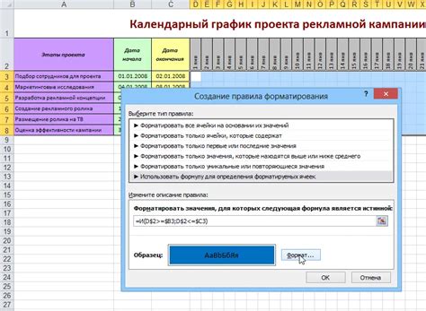 Project Gantt Chart Using Conditional Formatting Healthy Food Near Me