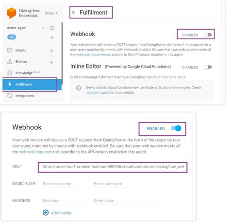 Dialogflow Chatbot With Custom Webhook Using Python And Gcp Official