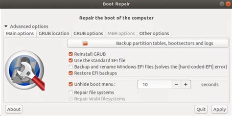 how to fix ubuntu boot problem [boot repair and other ways]