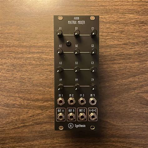 Ai Synthesis Ai008 Matrix Mixer Reverb