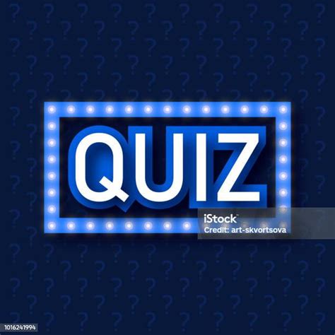 퀴즈 밤 발표 포스터 디자인 웹 배너 배경 벡터 일러스트 레이 션 펍 퀴즈 펍이 나 바 나이트 클럽에서 개최 현대 출판 팀 게임입니다 질문 게임 빛나는 복고풍 빛 배너 밤