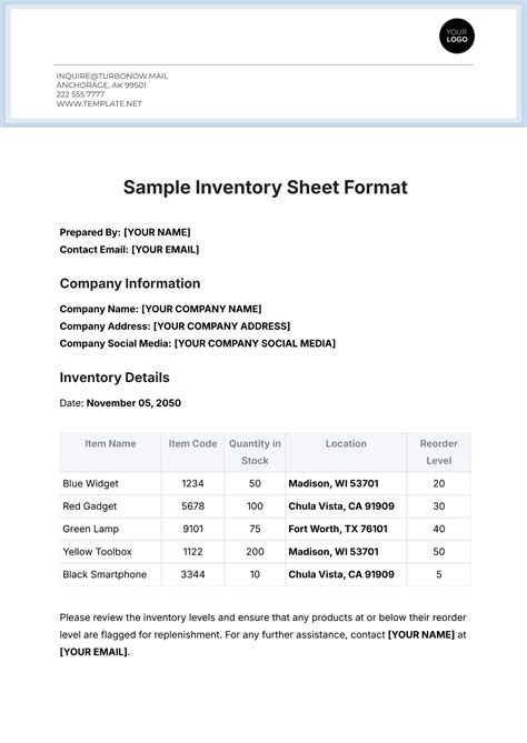 Free Salon Inventory List Template To Edit Online