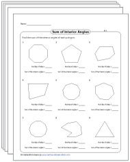 Polygons Worksheets Worksheets Library