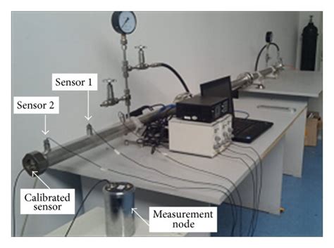photo of measurement system calibration with shock tube download