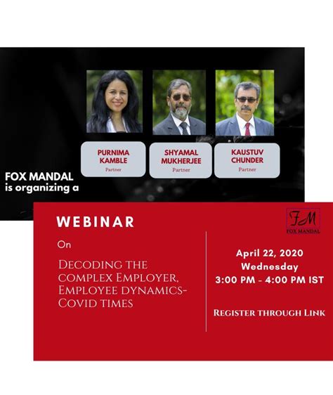 Sathya Prasad T On Linkedin Join Our Webinar On Decoding The Complex Employer Employee