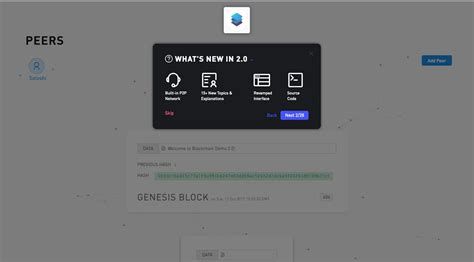 Blockchain Demo Visual Demonstration Of Blockchain Technology