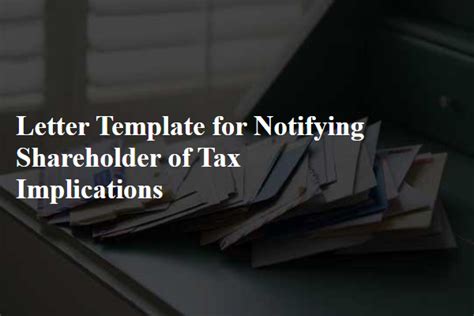 Letter Template For Shareholder Dividend Announcement Free Samples In Pdf Letterin