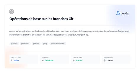 Gestion Des Branches Git Créer Basculer Fusionner Et Supprimer Des