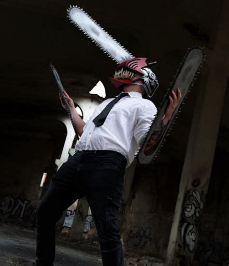 Denji Chainsaw Man From Chainsaw Man Inspired Cosplay Costume Please