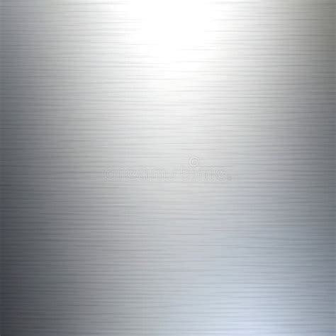 A Smooth Brushed Metal Background With Subtle Gradients And Reflections Stock Illustration