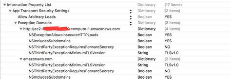 Ios App Transport Security Blocking With Allow Arbitrary Loads Yes