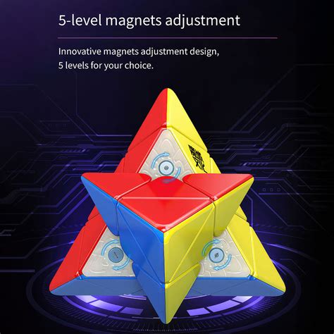 Magnetic Pyraminx Cube Rubiks Cube