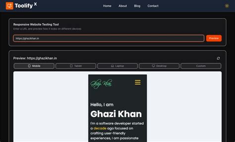 Webdev Frontend Responsivedesign Developertools Producthunt Ghazi Khan