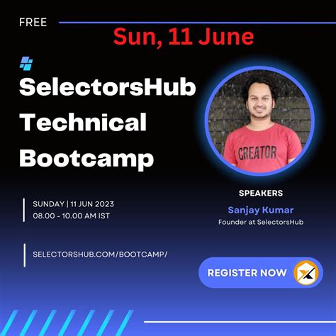 sanjay kumar on linkedin free bootcamp selectorshubbootcamp