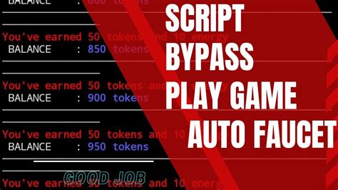 Script Bypass Play Game Auto Faucet Djfaucet Youtube