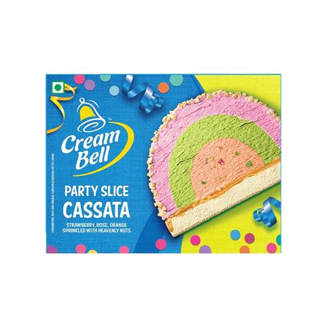 Cream Bell Party Slice Cassata Ice Cream Price Buy Online At ₹70 In India
