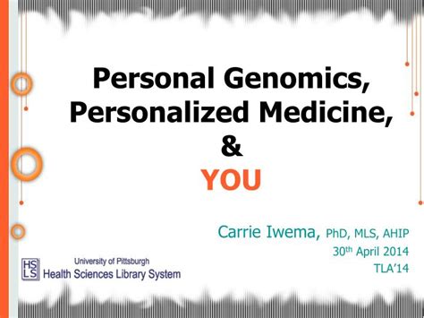 ppt personal genomics personalized medicine and you powerpoint