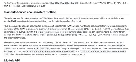 Spec Twap Spec Latex Is Broken · Issue 2511 · Osmosis Labsosmosis