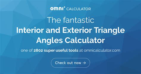 Interior And Exterior Triangle Angles Calculator