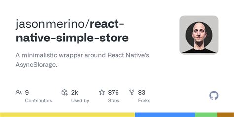 GitHub Jasonmerino React Native Simple Store A Minimalistic Wrapper Around React Native S