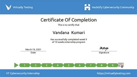 Vandana K On Linkedin Vtf Virtuallytestingfoundation Cybersecurity Internships