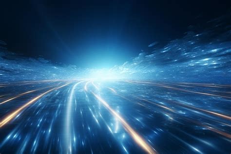 Premium Photo Highspeed Data Transfer Represented By Streaks Of 00636 01