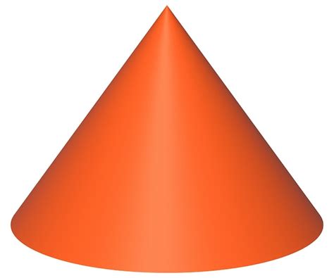 Premium Psd Cone Shape