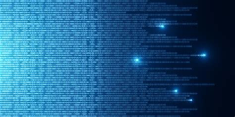 Premium Photo The Plane Of Digital Information Binary Data Code Terms
