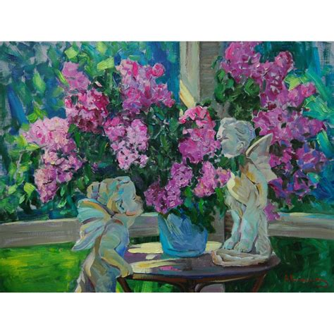 Купить картину Аромат сирени в Москве от художника Каменев Алексей