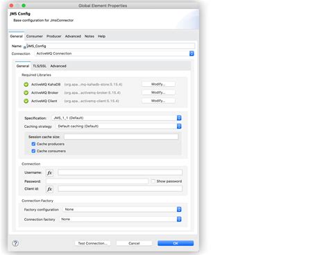 Using Anypoint Studio To Configure JMS Connector MuleSoft Documentation