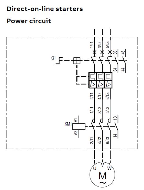 Meaning Of Symbols Used In Abb Contactor Circuit Elec Vrogue Co