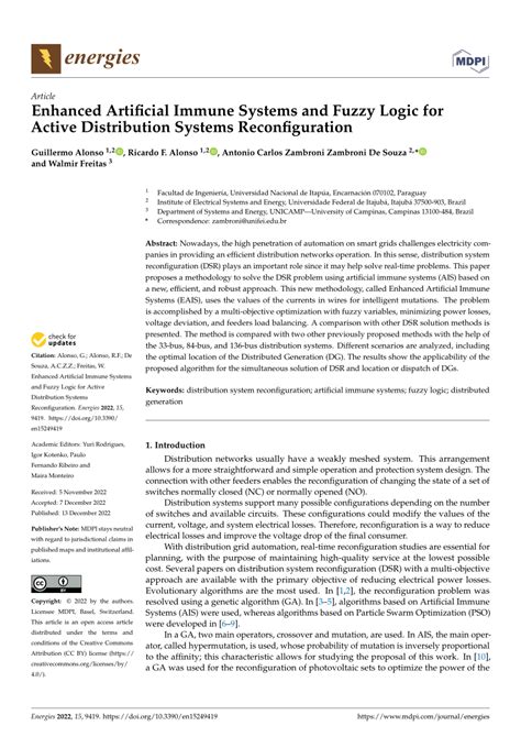 Pdf Enhanced Artificial Immune Systems And Fuzzy Logic For Active