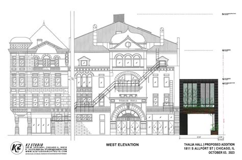Thalia Hall Expansion Construction Projects Chicago Il