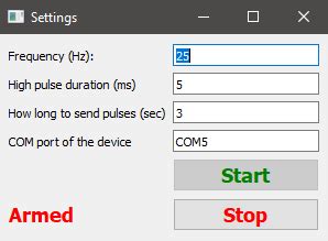 GitHub Ilo Ttl Triggered Bursts Arduino Pulse On One Channel Triggers A Series Of Pulses On