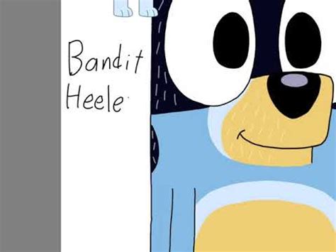 Bandit Heeler Bluey Speedpaint YouTube